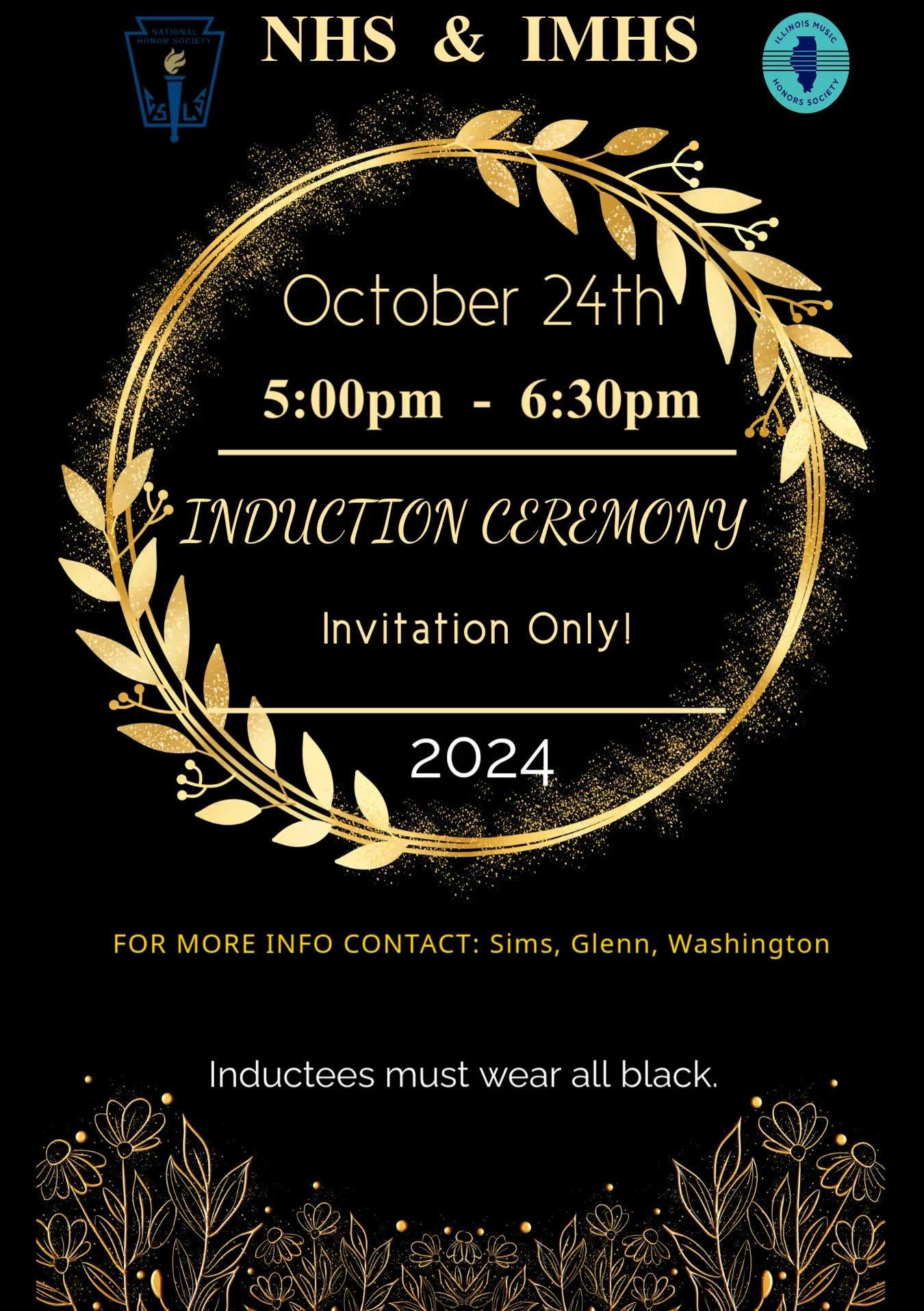 NHS & IMHS Induction Ceremony | Dr. Martin Luther King Jr. College ...