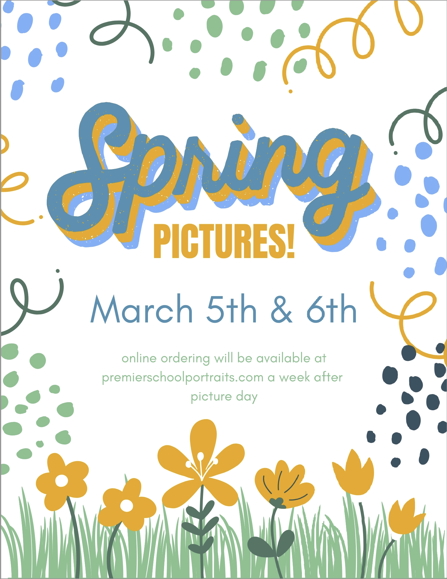 Spring Picture Days | Park View School
