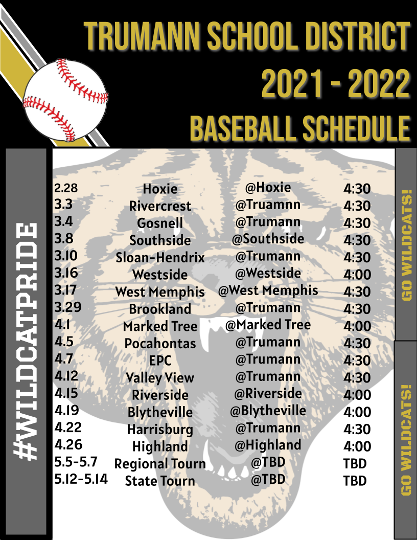 Wildcat Baseball – Wildcat Baseball – Trumann School District