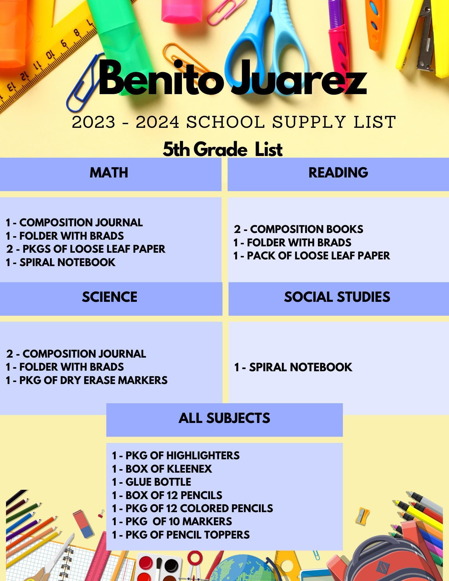 back-to-school-student-supply-lists-benito-juarez-elementary