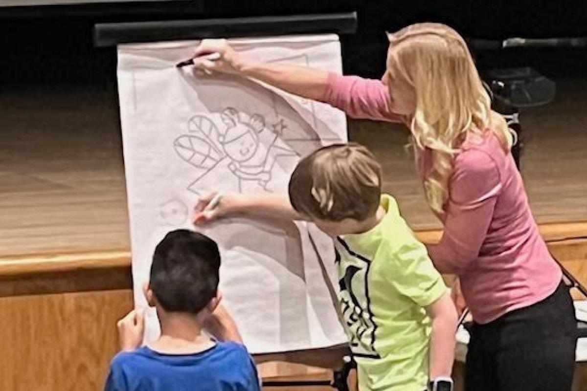 Children’s Author/Illustrator Visits Trafford Elementary School | Penn ...