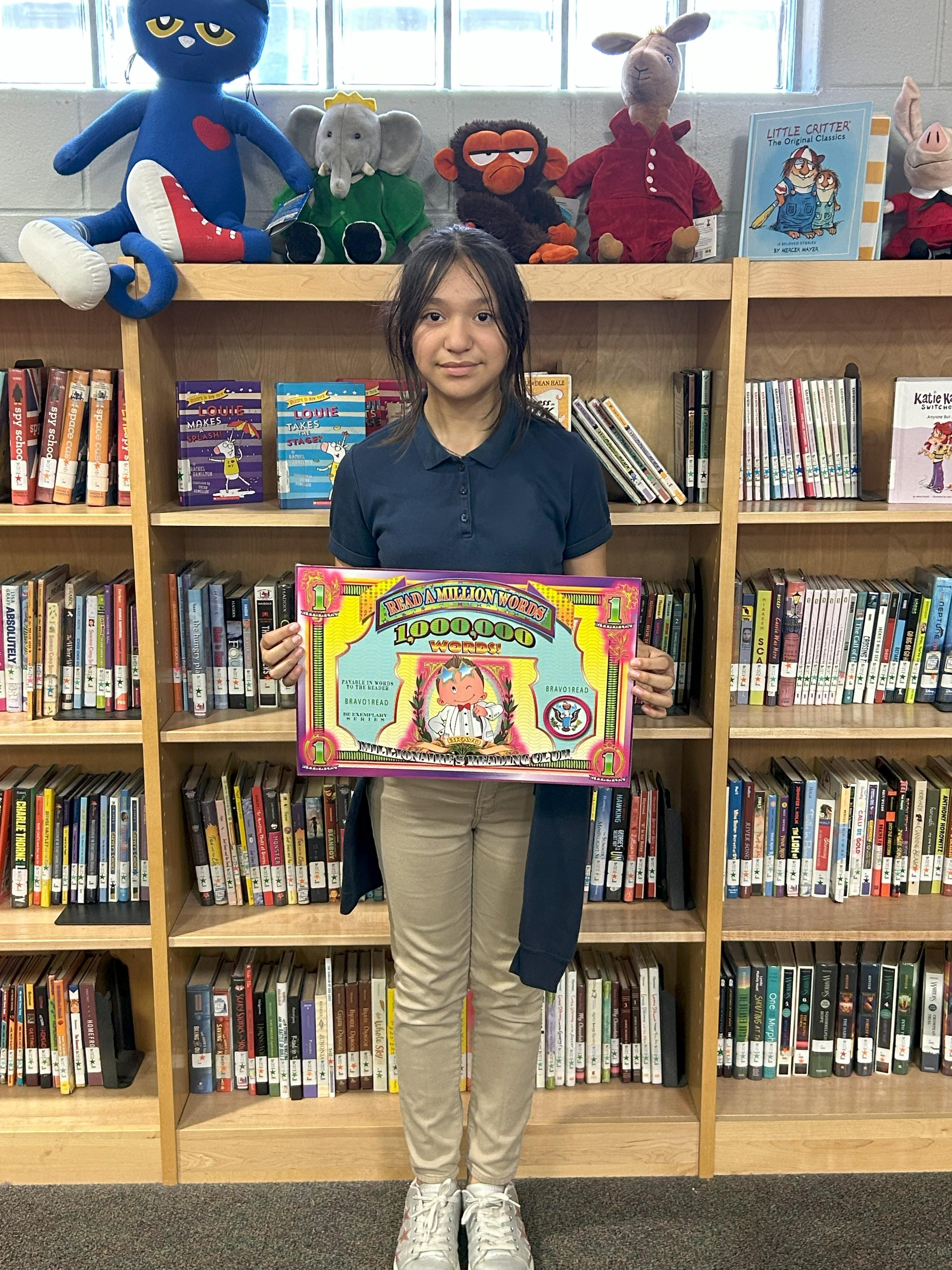 Millionaire Readers 2024/2025 – Library – Crawford Elementary