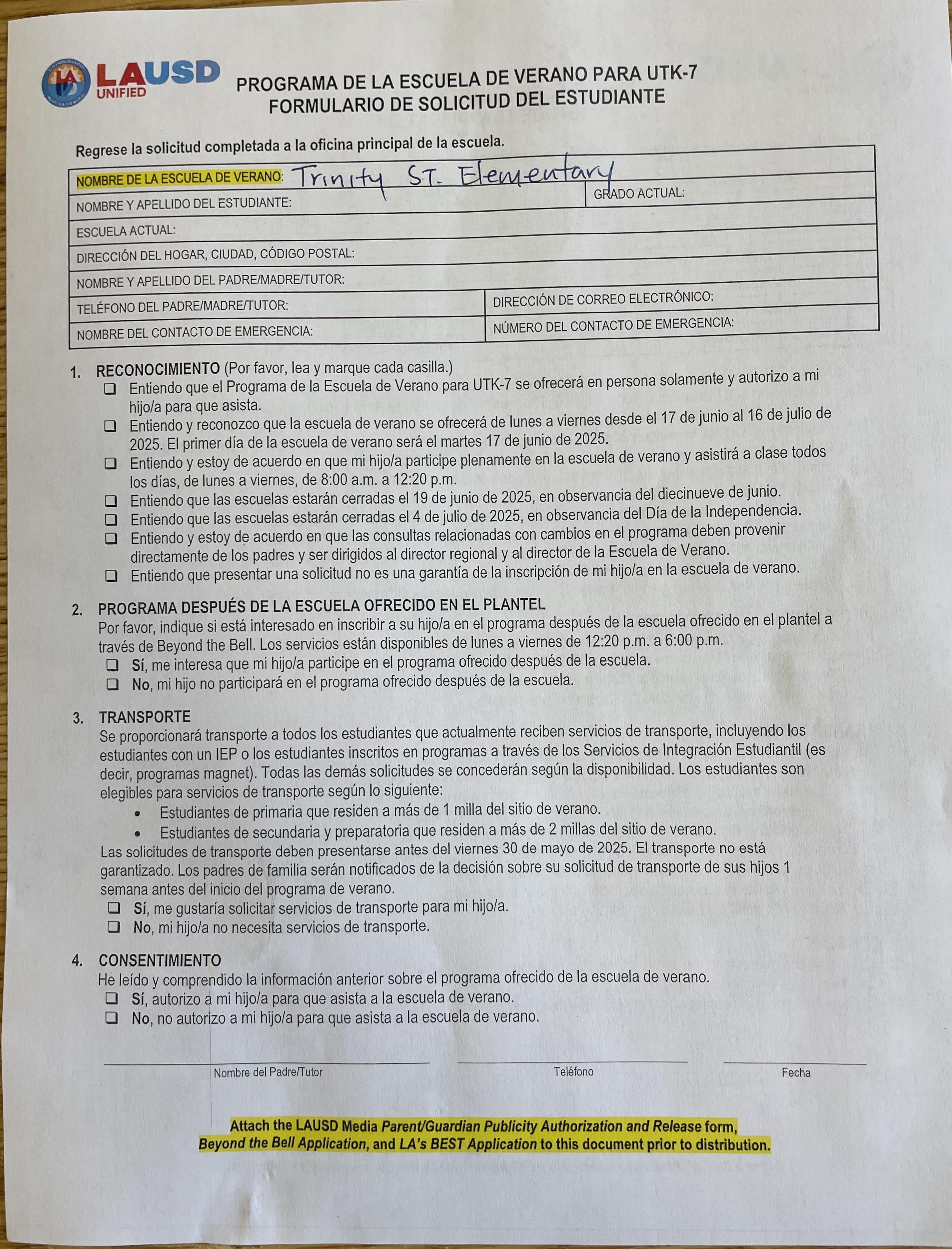 Summer School At Trinity – News and Announcements – Trinity Street ...