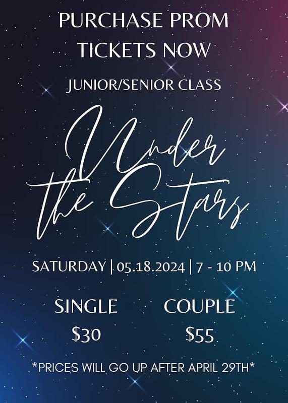 JUNIORS & SENIORS - Get your prom tickets NOW!! | Polaris Tech Charter ...