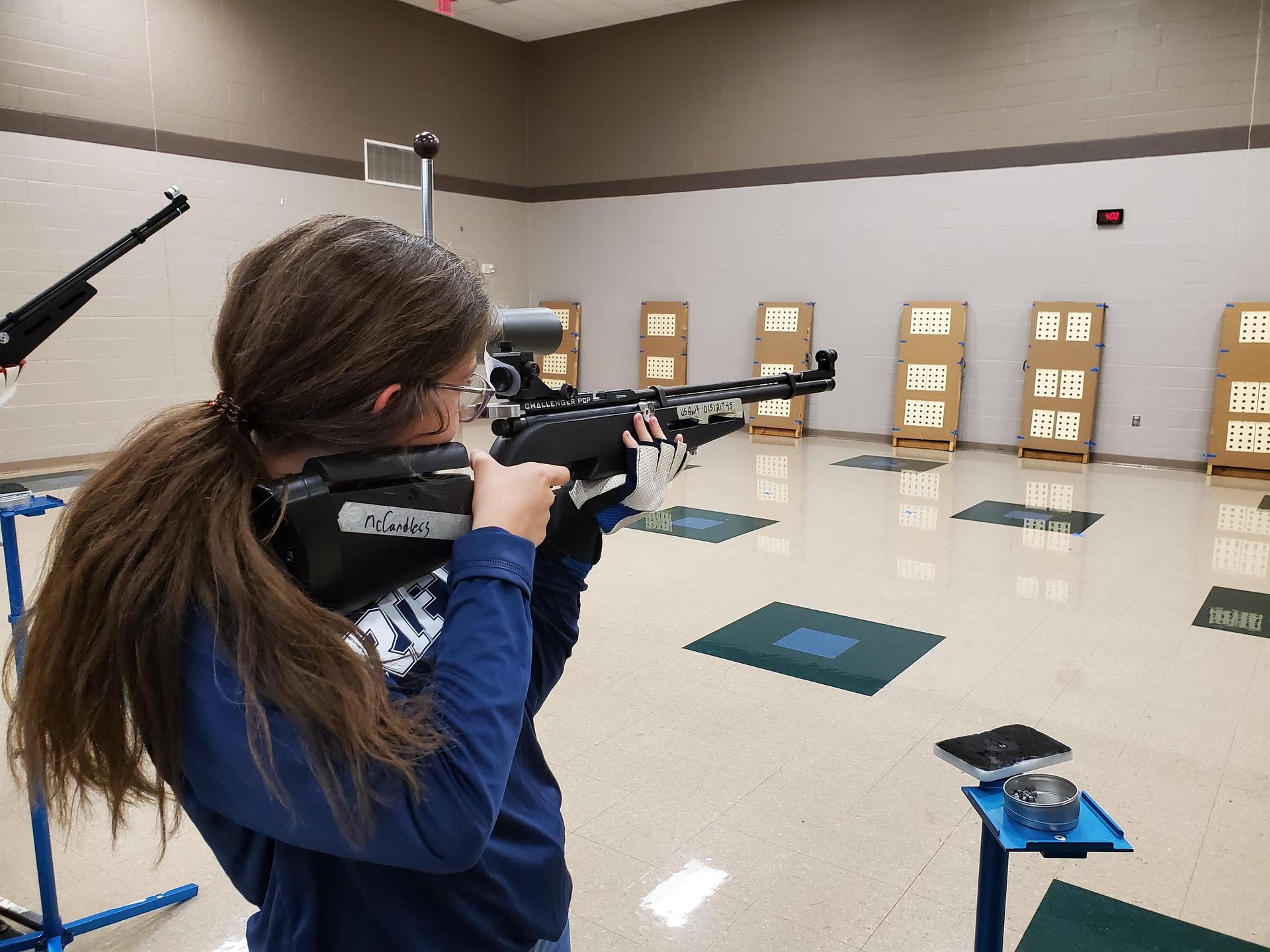 Rifle Team - Clubs & Activities - Siegel High School