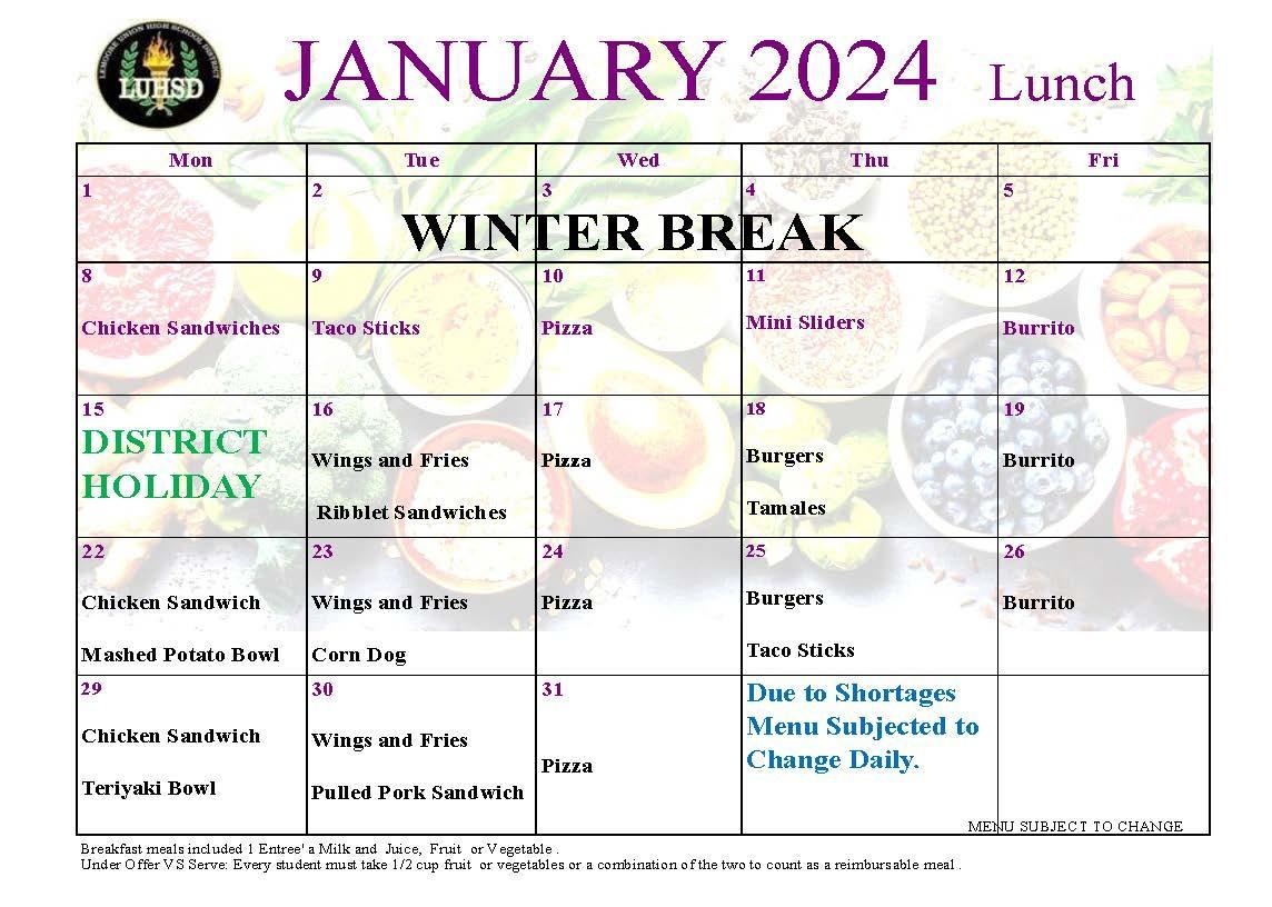 Nutritional Services – Nutritional Services – Lemoore Union High School ...