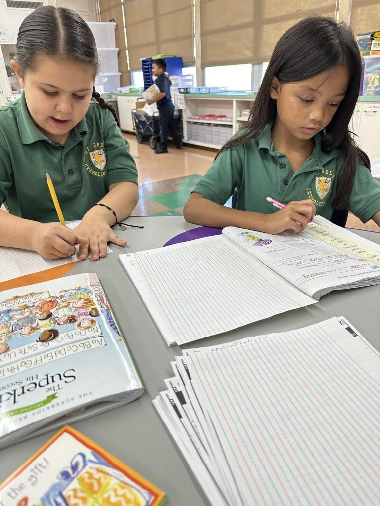 2nd grade – Class Highlights – St. Bede Catholic School