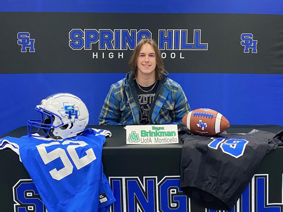 SH Athlete Signs With University of Arkansas at Monticello | Spring Hill Independent School District