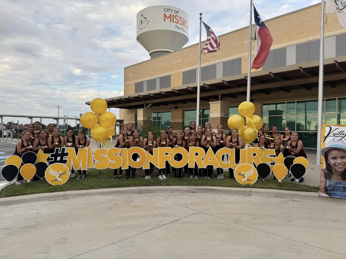 Mission CISD Participates in the Mission to End Childhood Cancer Walk ...