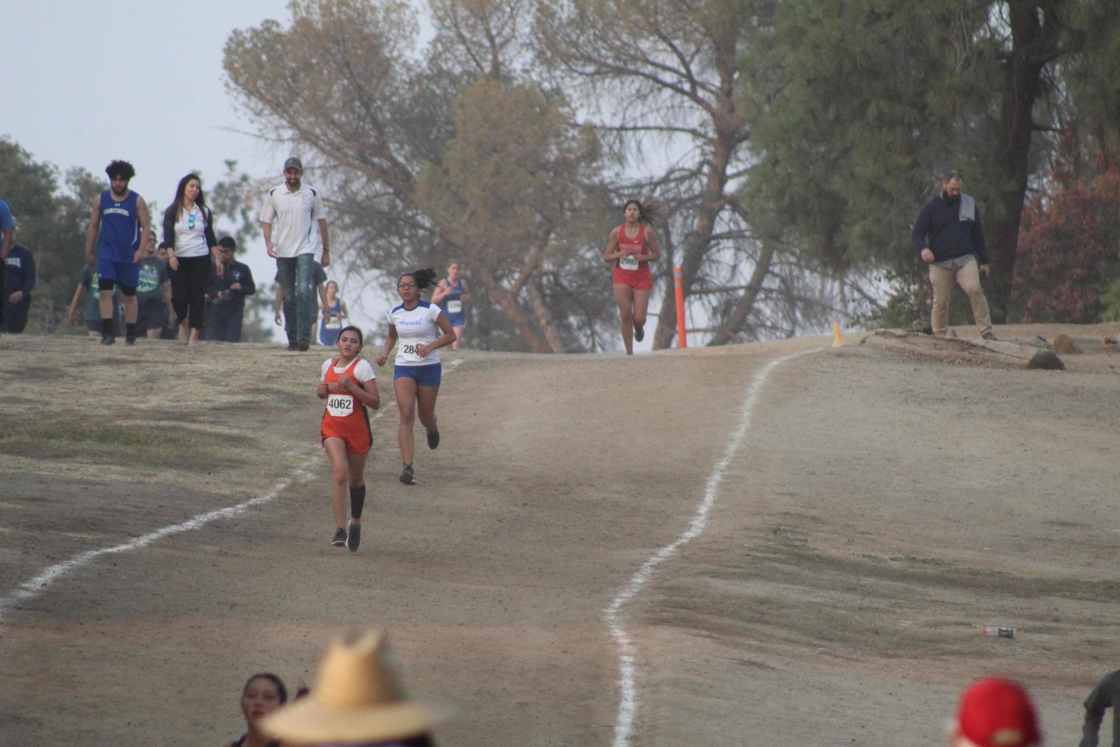 Girl's CIF Central Section D5 Cross Country Championship Race, Woodward Park, Nov. 15, 2018 ...
