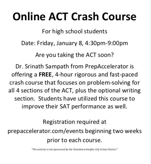 Community Flyers – Community – Grandview Heights Schools