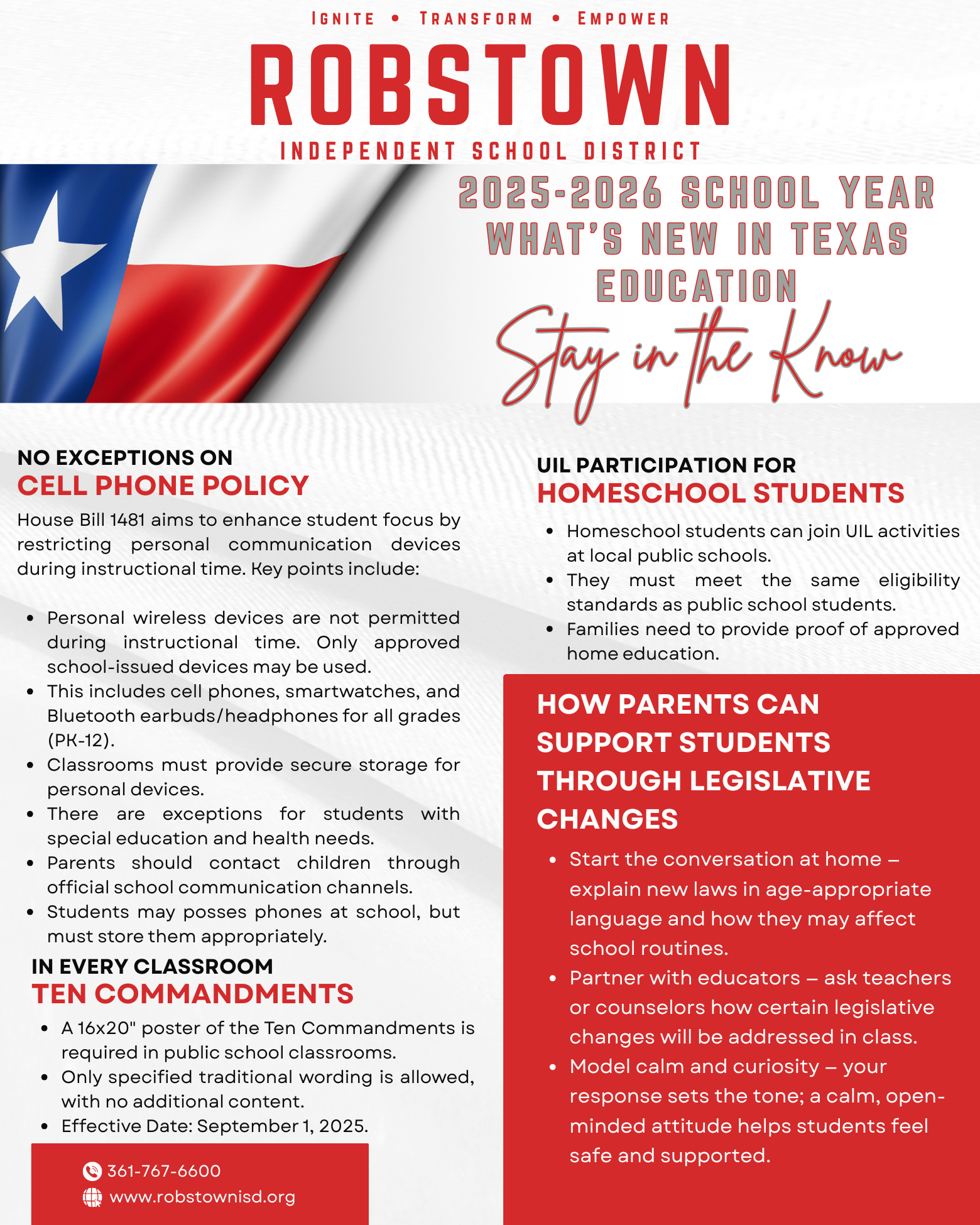 What’s New in Texas Education: Key Updates for the 2025–2026 School ...