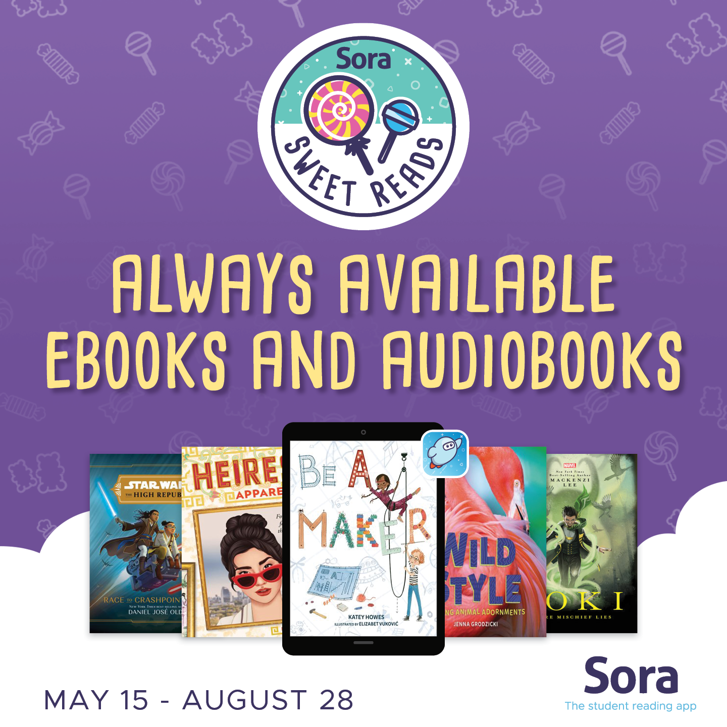 SORA Sweet Reads 5/15 - 8/28 – Hawthorne Media Center – Hawthorne High ...