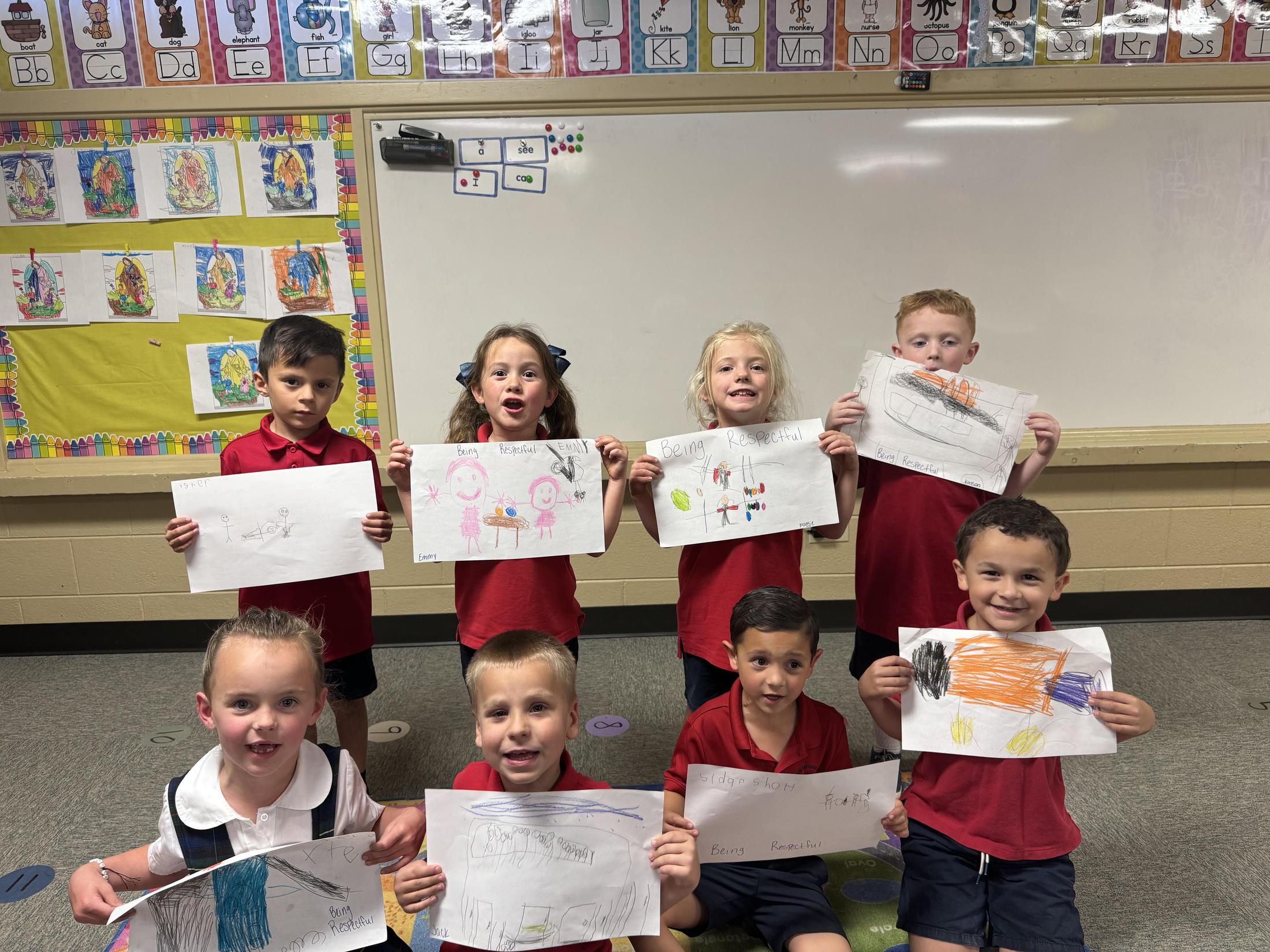 Kindergarten 1 & 2 – Class Pages – Angelo Catholic School