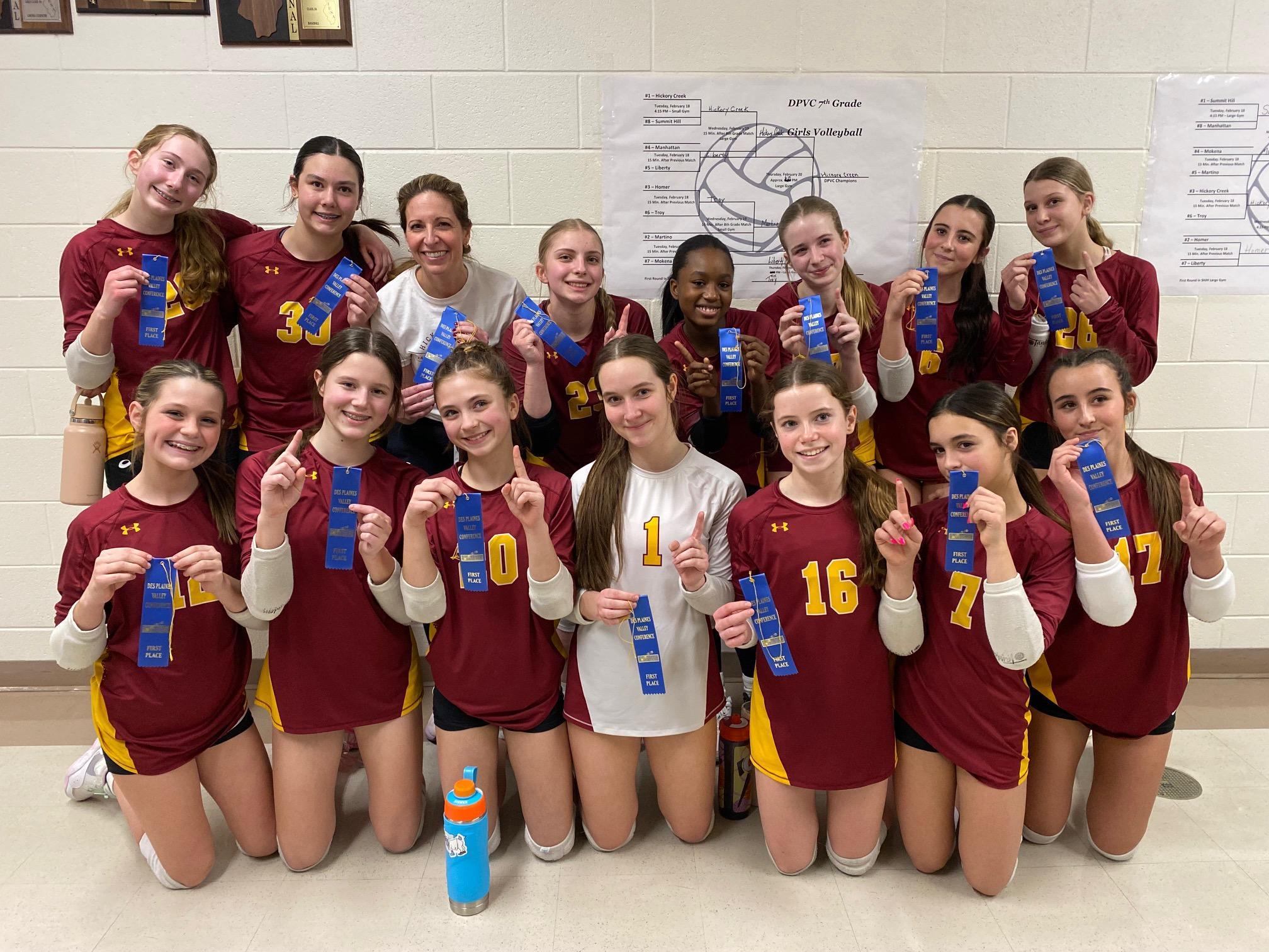 HCMS 7th gr. Volleyball – Katie Roberts – Frankfort School District 157-C