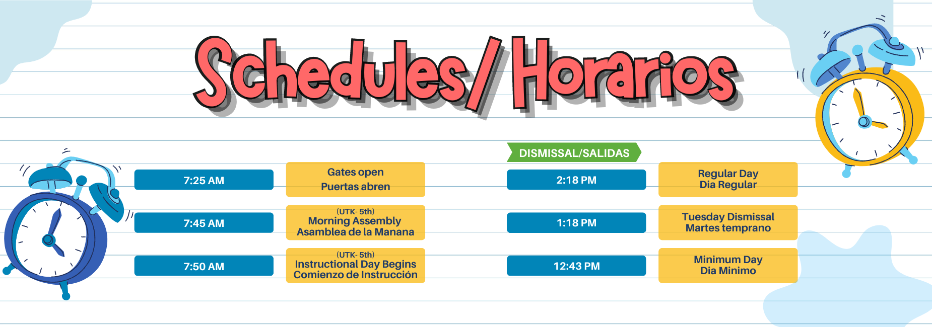 Alexandria Avenue Elementary A SPANISH DUAL LANGUAGE TWO-WAY IMMERSION ...
