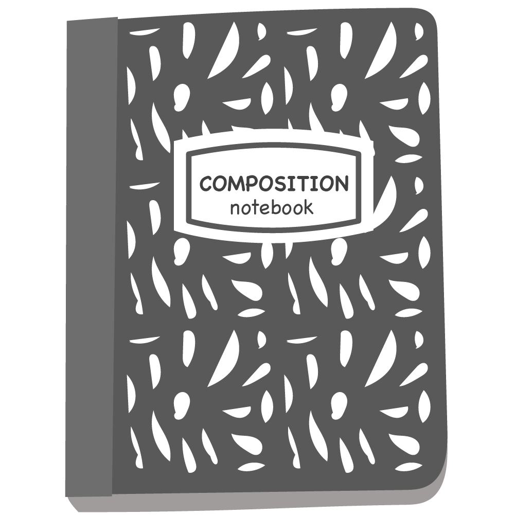 Supplies- you need one composition notebook- any color is fine! paper ...