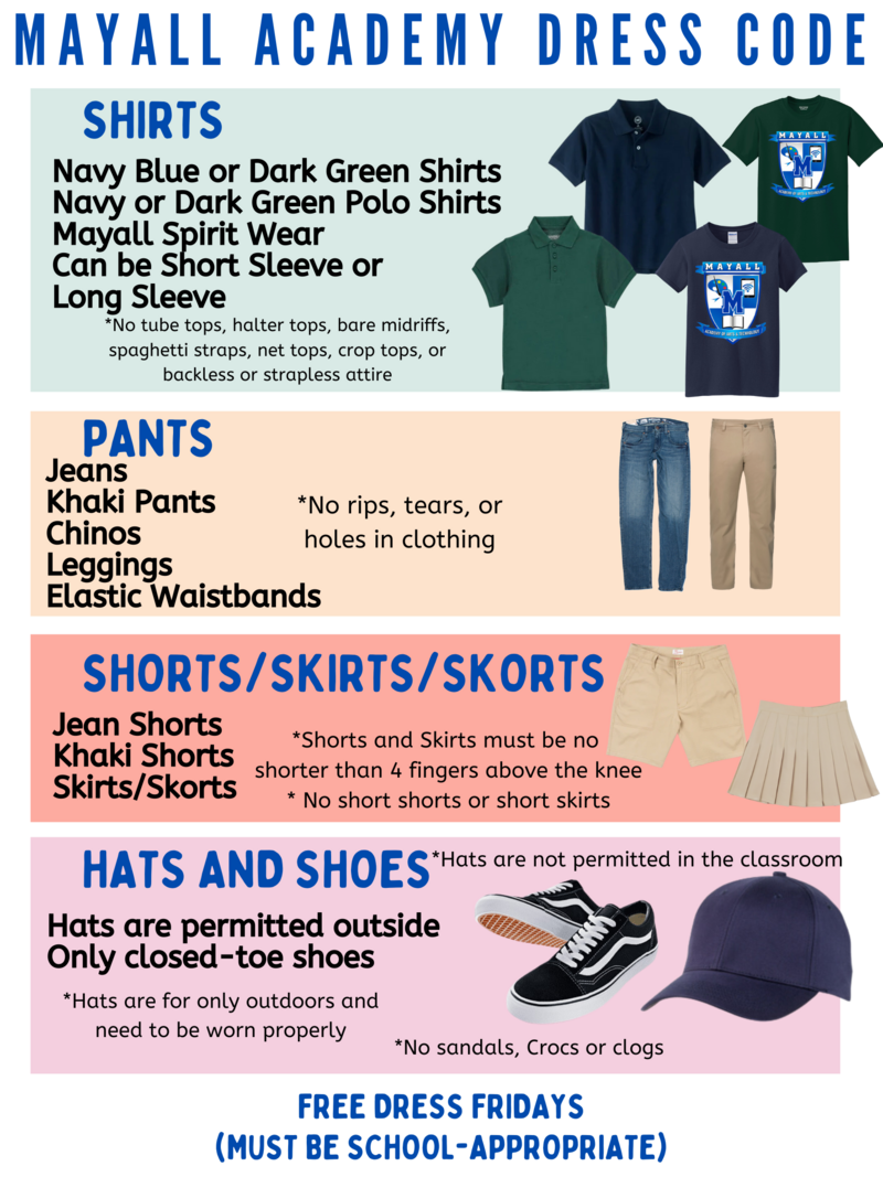 School Uniform – Parents – Mayall Street Academy of Arts/ Technology Magnet