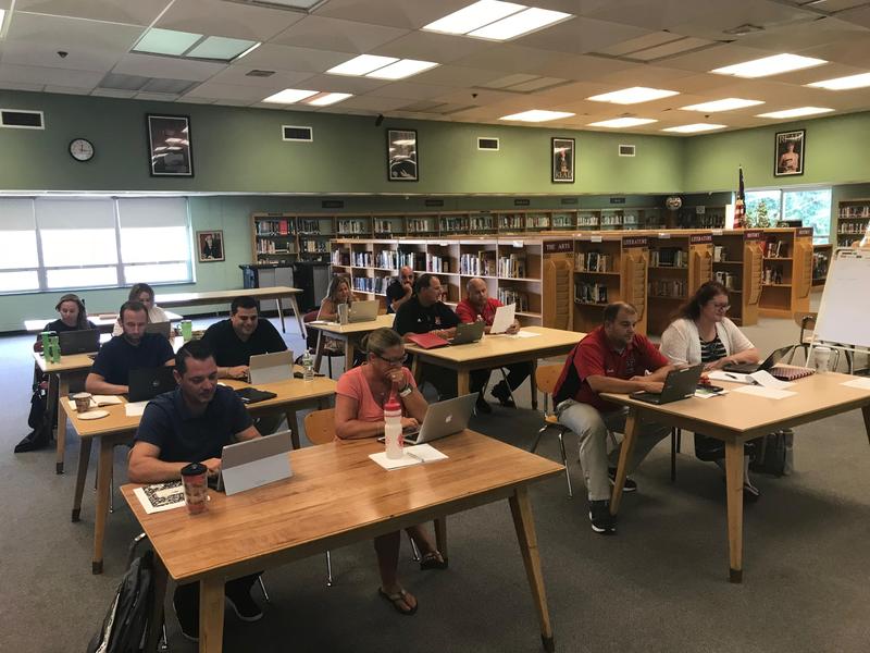 MRHS and HPS administrators attending professional development in ...