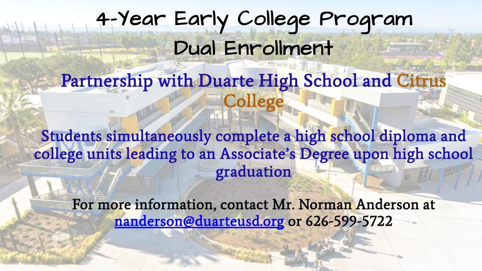 9th Grade Meeting Presentation – Grade Level Meetings – Duarte High School