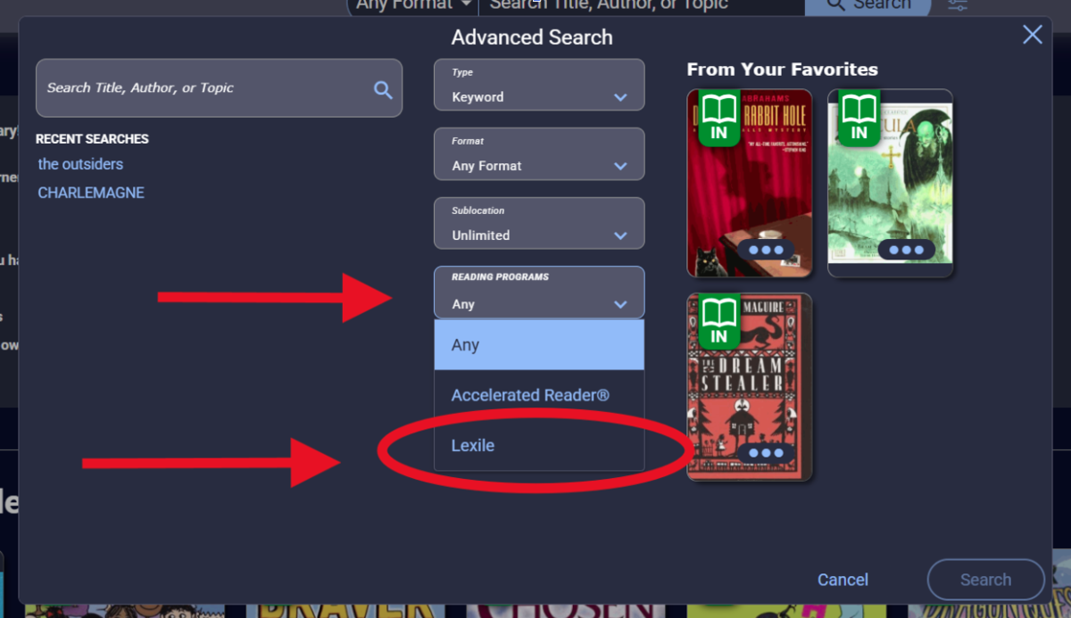 Find a Book in Your Lexile Level – Library – Lewis Flamson Junior High ...
