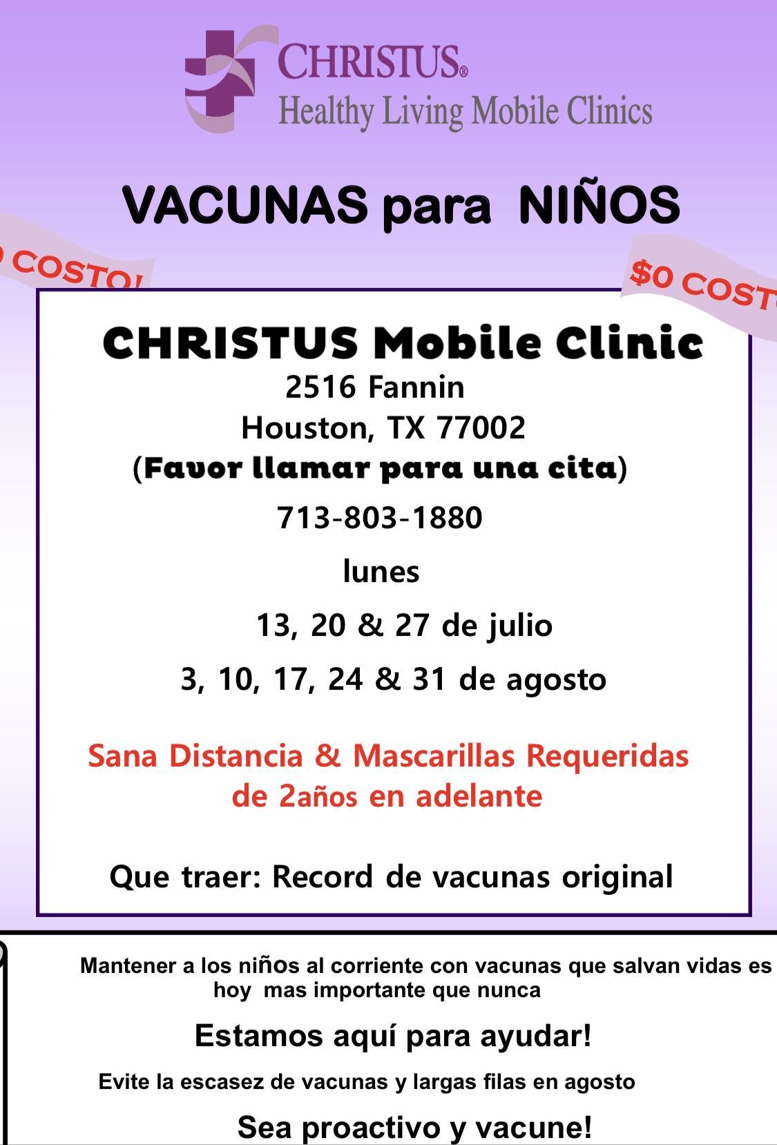 Immunization Clinics and Schedules – Health Services – Deer Park ...