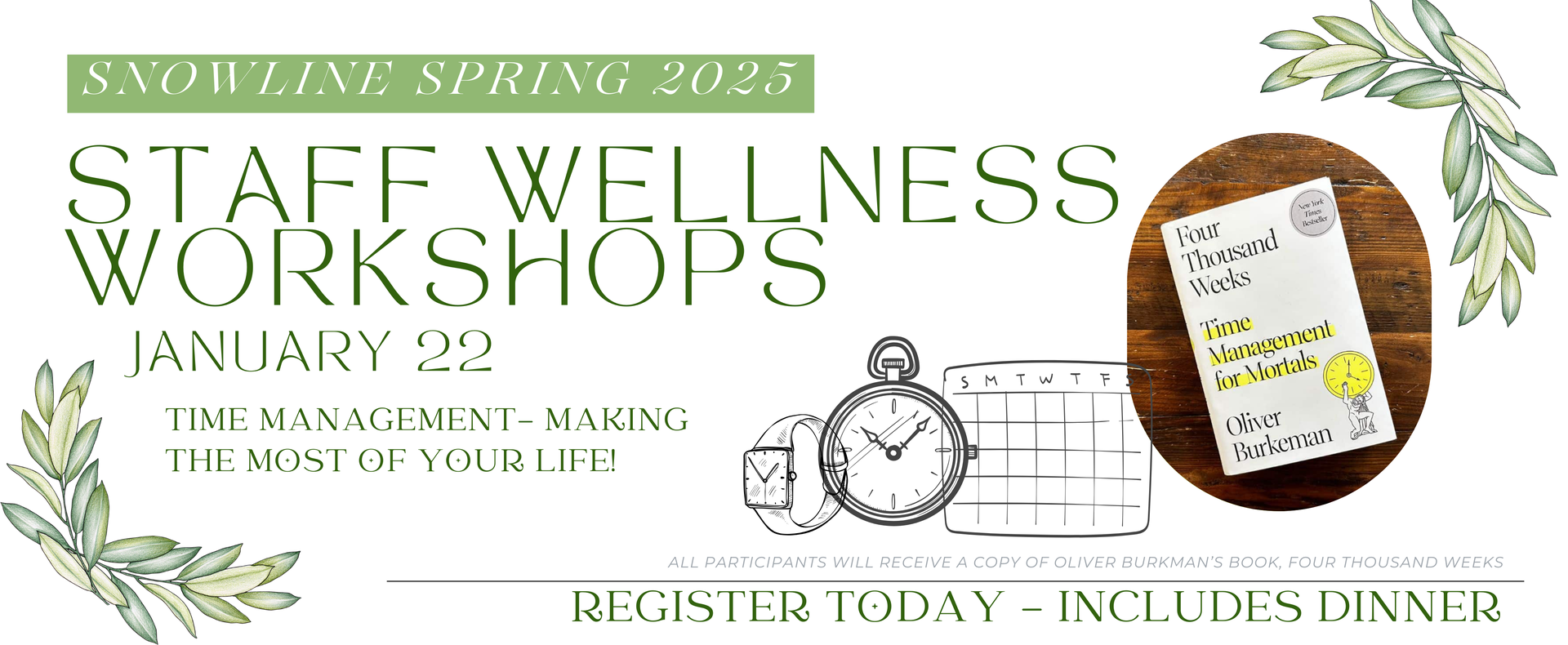 Staff Wellness Program - Wellness Workshops & Webinars – Resources ...