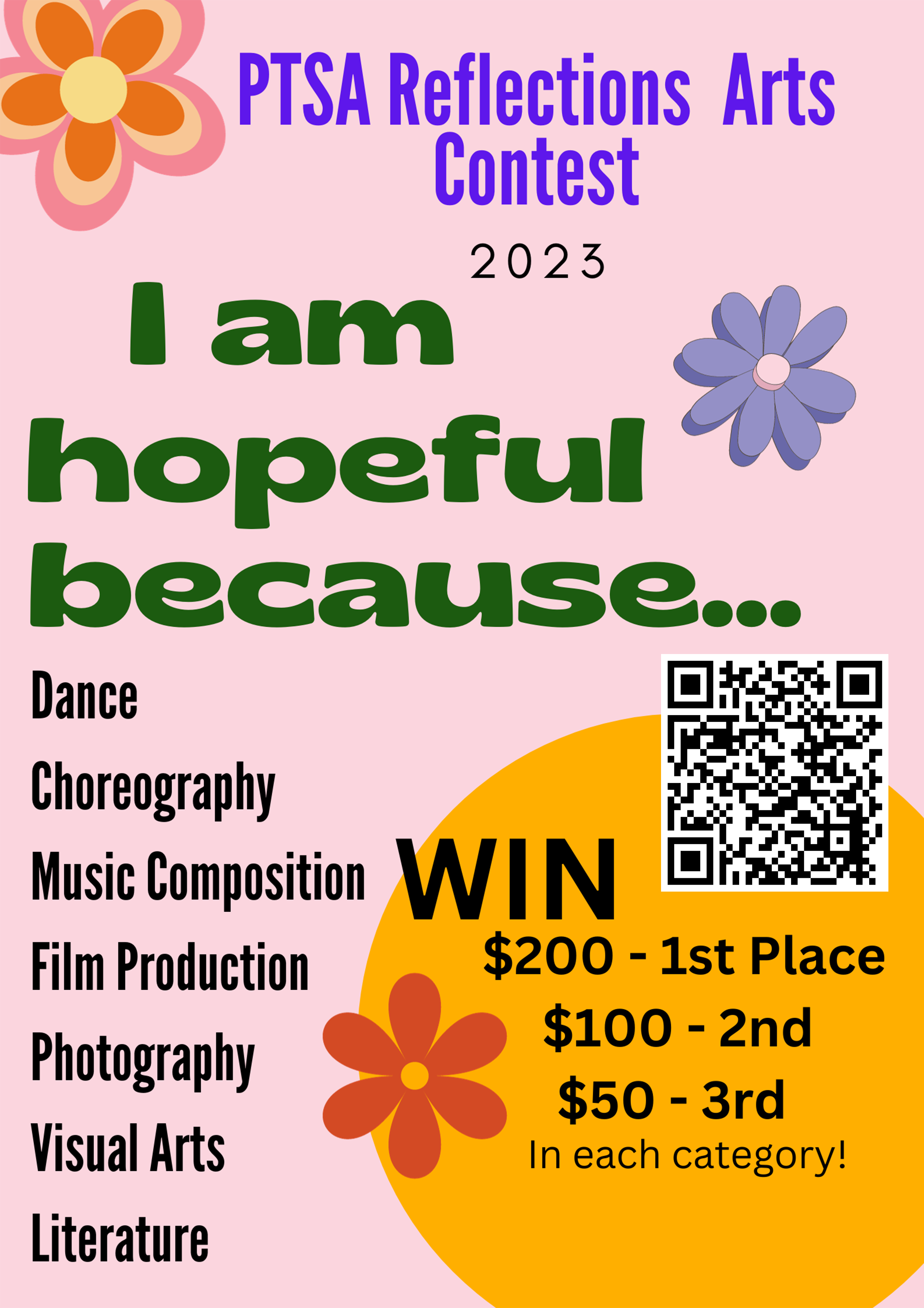 2023 Reflections Art Contest Information Kaiser High School
