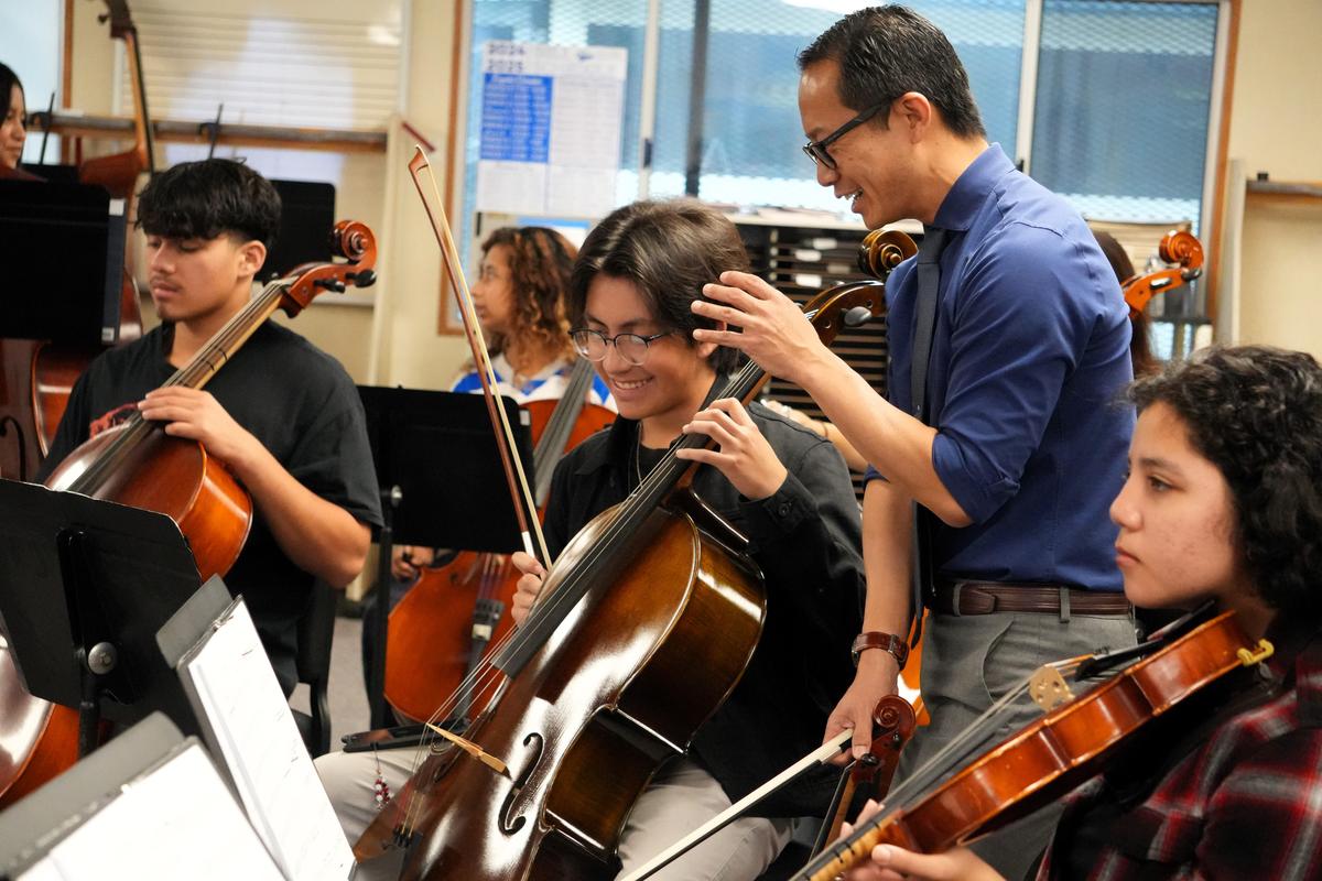 Spotlight: Orchestra Teacher Makes an Impact Through Music | Baldwin ...
