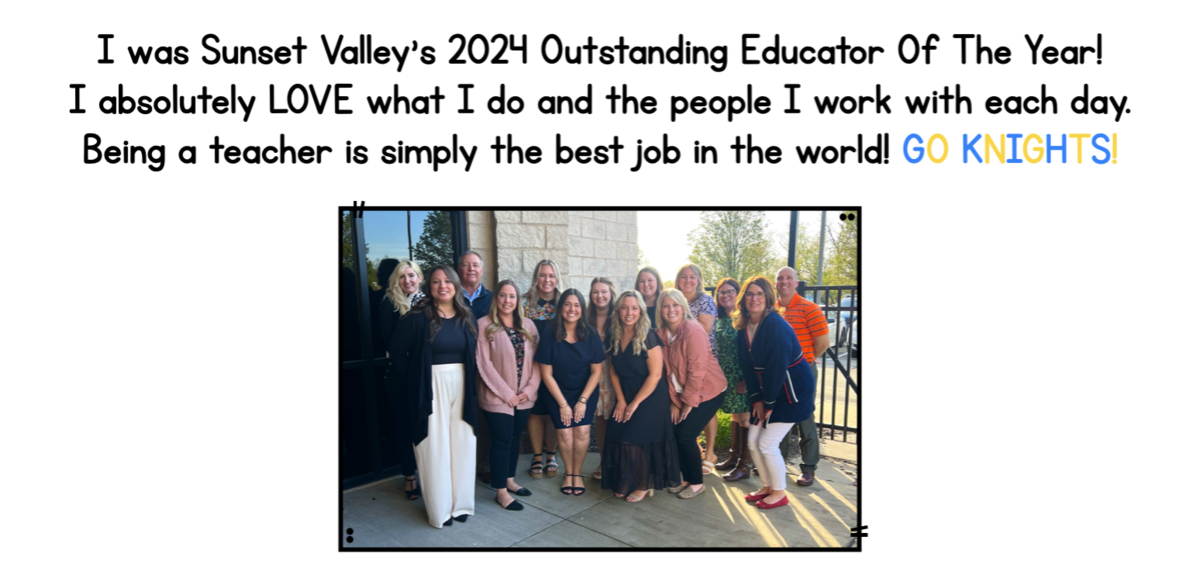 About Mrs. Gillott – Mrs. COURTNEY GILLOTT – Sunset Valley Elementary School