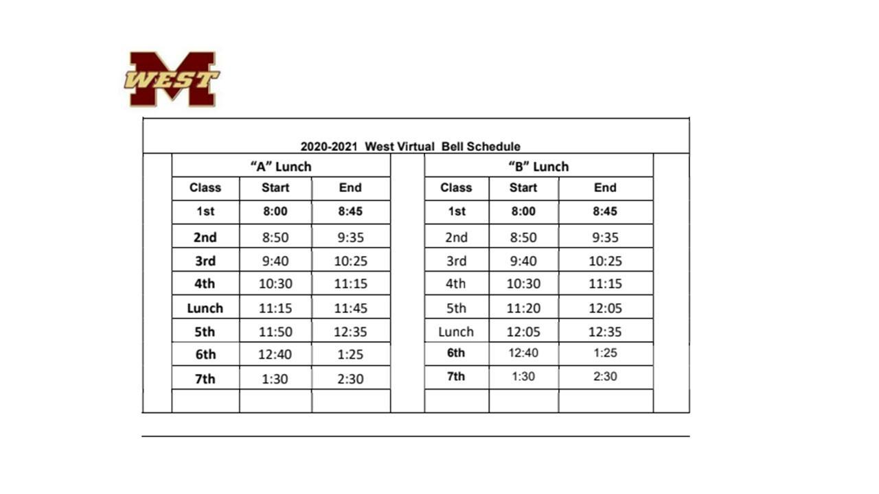 Bell Schedule Erin Nichols Magnolia West High School Bell Schedule Erin Nichols Magnolia West High School