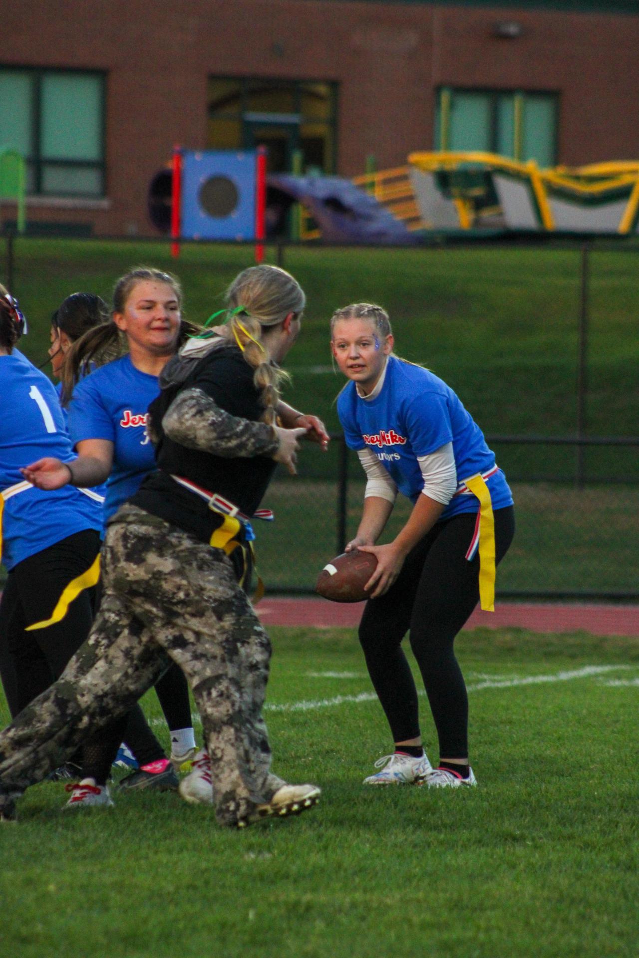 Seniors Victorious in Annual Powder Puff Football Matchup – PAHS Events ...