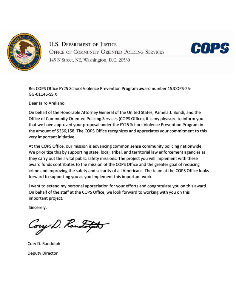 COPS School Violence Prevention Program (SVPP) – Student Services ...