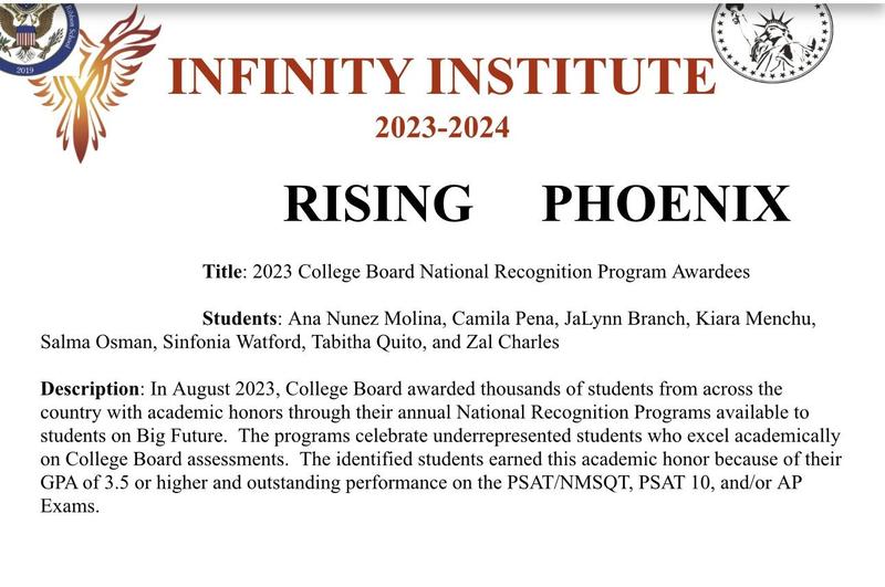 Rising Phoenix | Infinity Institute
