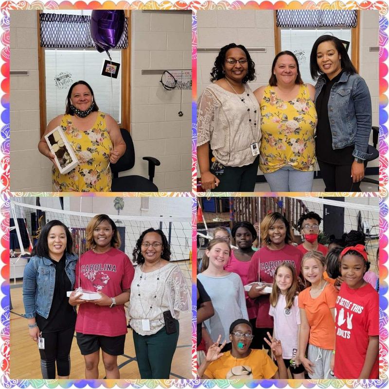 Teacher and Staff of the Month | Long Middle School