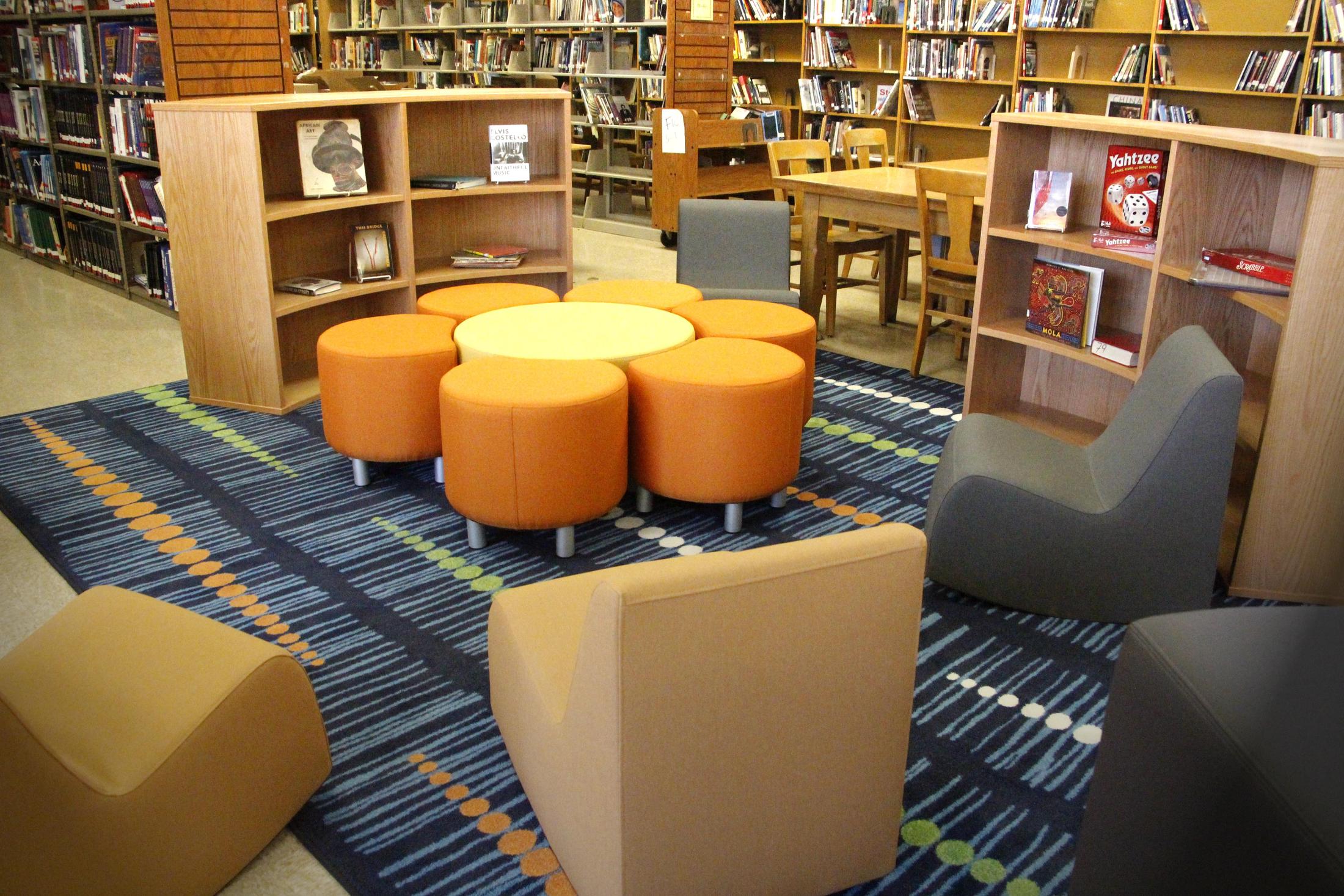 Library Reading Lounge – Student Life – San Fernando Senior High