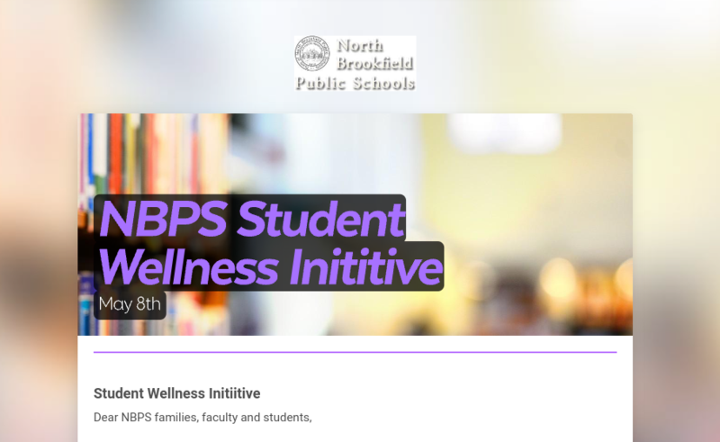 News | North Brookfield Public Schools