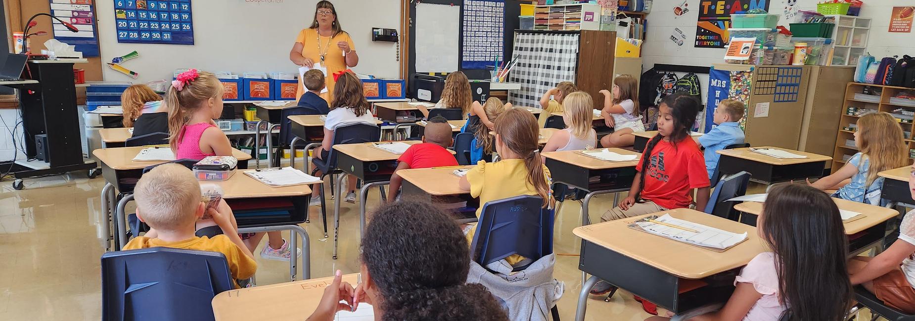 Elementary Students Classroom