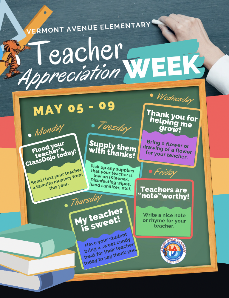 Teacher Appreciation Week/ Semana de Agradecimiento a los Maestros ...