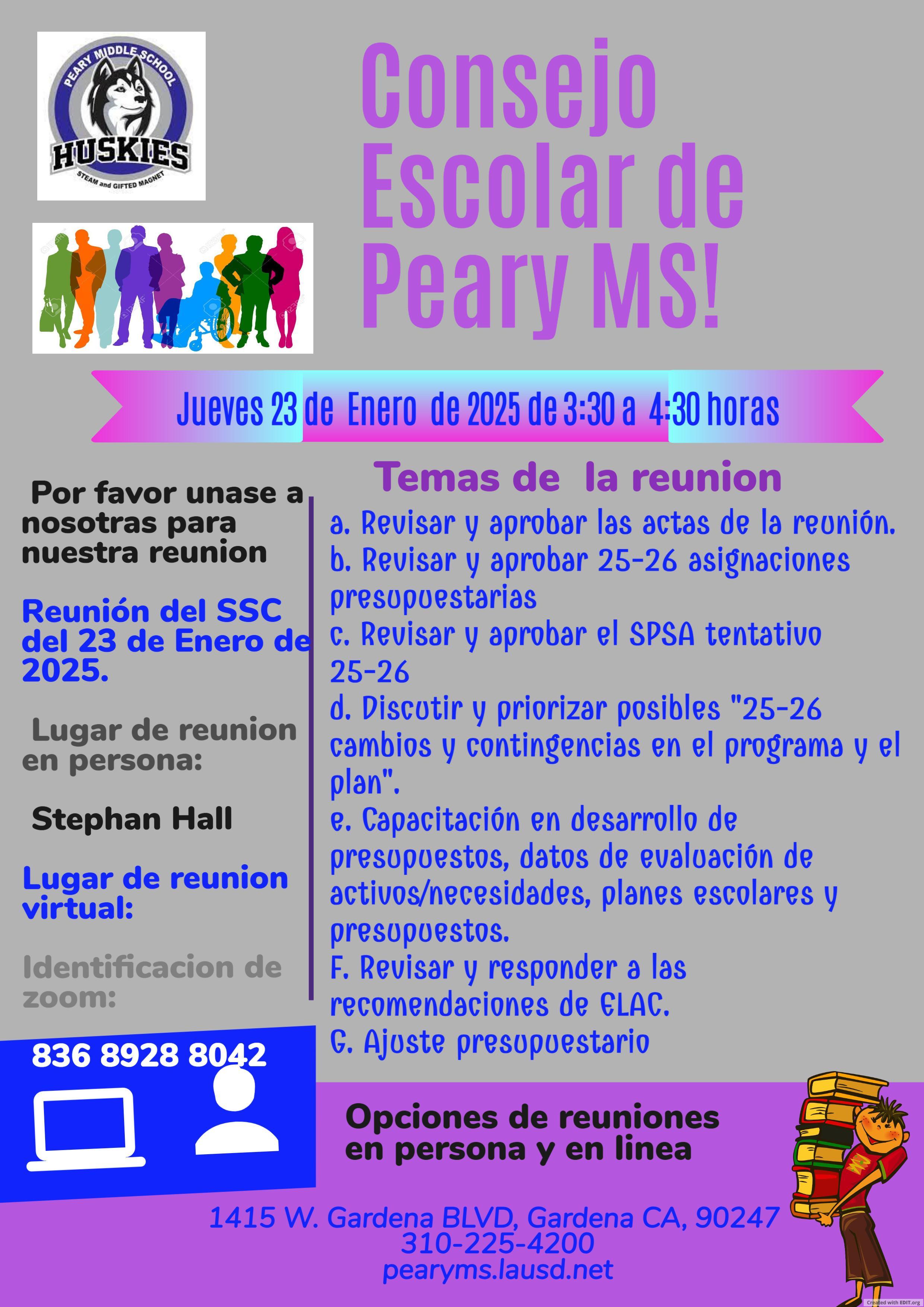 Parent Workshops – Parents/Families – Robert E Peary Middle School