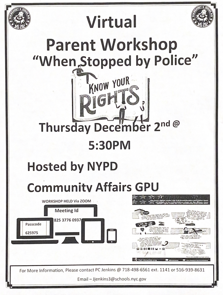 Parent Portal – Parents – JHS 292 Margaret S. Douglas