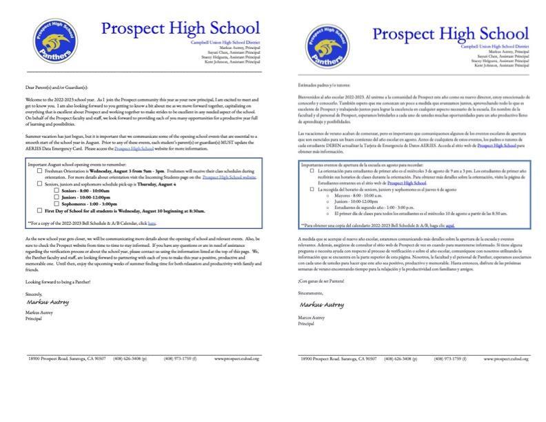 Prospect High School