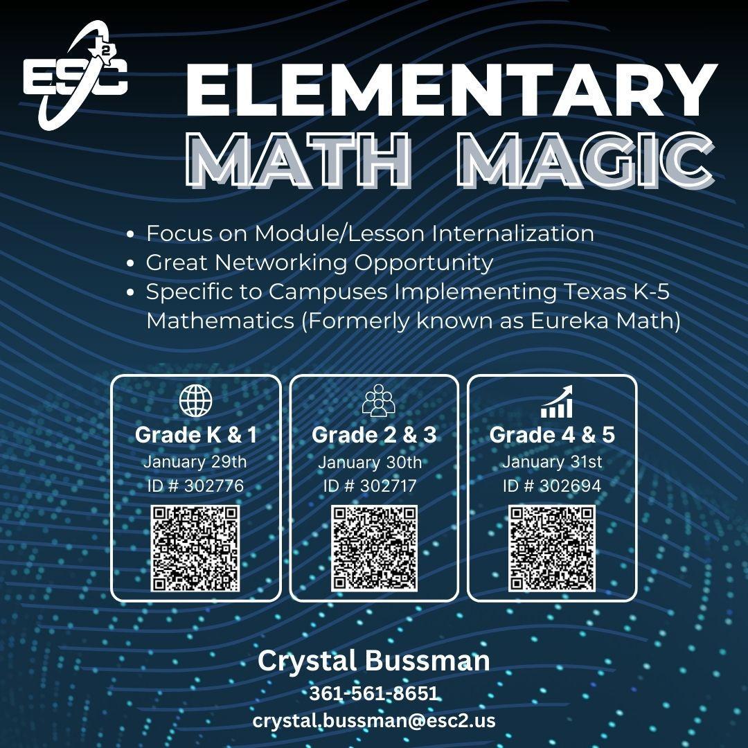 Math Workshops – Mathematics – Education Service Center, Region 2