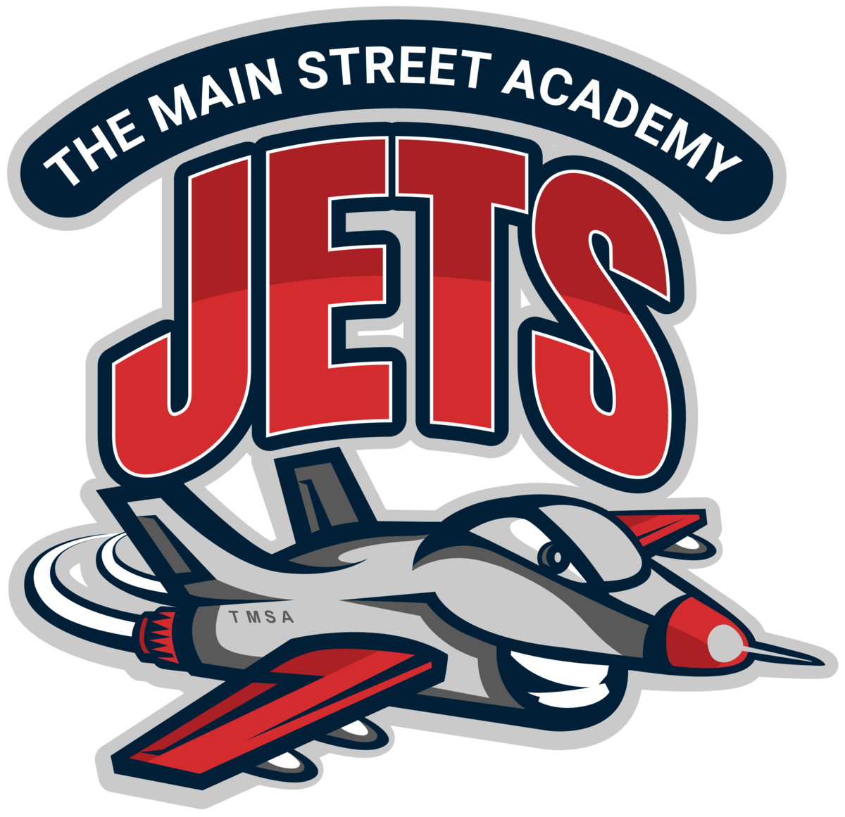 Official TMSA Jets Mascot Logo Unveiled | The Main Street Academy