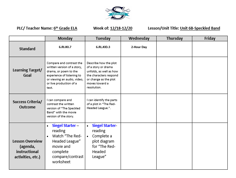 Welcome to Mrs. Gardner's School Website: 6th Grade ELA & Reading ...
