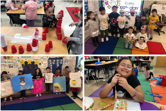 Students Celebrate 100th Day Of School Ladera Elementary School