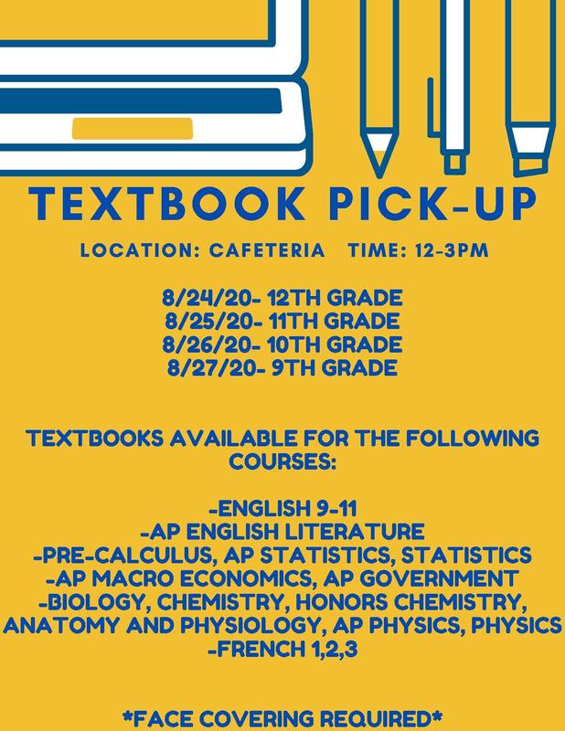 Textbook Pick-Up Schedule | Leuzinger High School