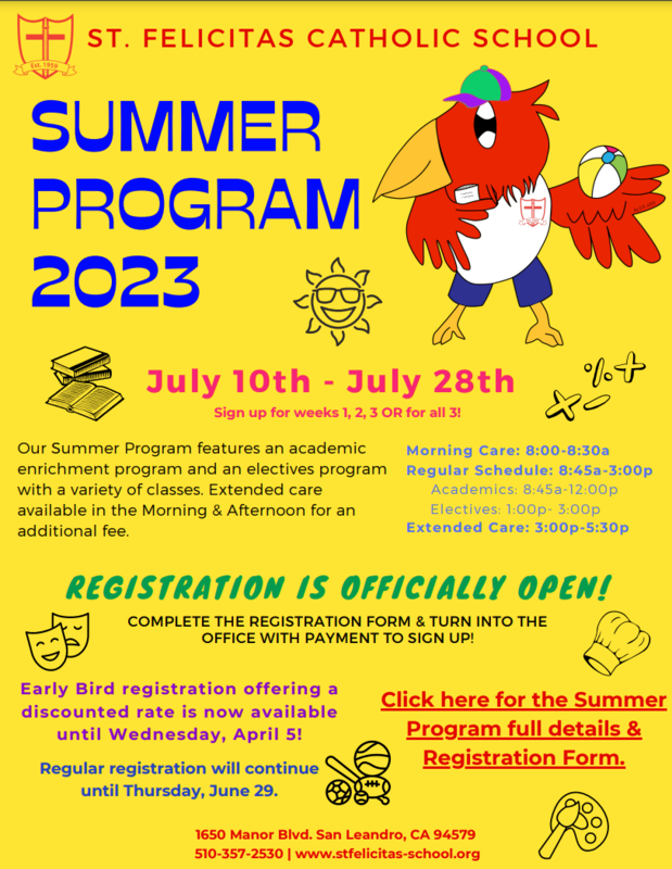 St. Felicitas Summer Program | Assumption School