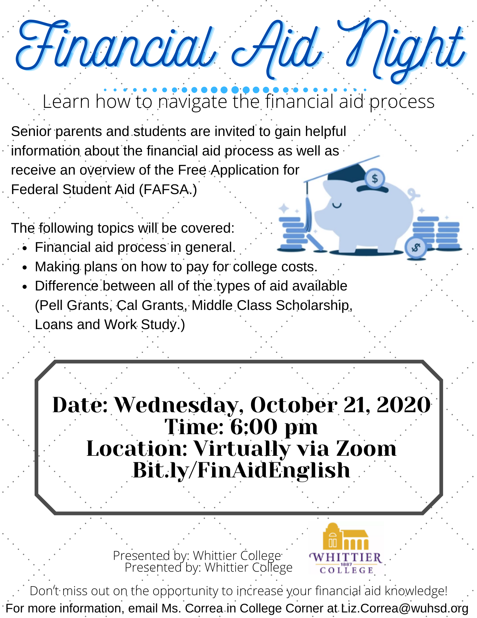 Financial Aid Information – College – La Serna High School