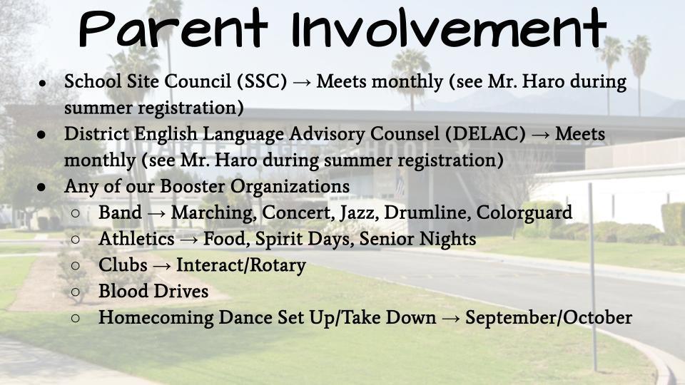 9th Grade Meeting Presentation – Grade Level Meetings – Duarte High School